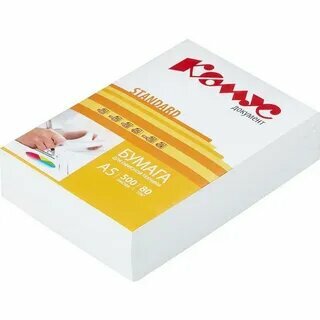 Бумага комус документ Standard (А5, марка С, 80 г/кв. м, 500 л)