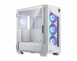 Корпус MSI MPG VELOX 100R WHITE белый без БП E-ATX 120mm 140mm USB3.1 audio AirDuct bott PSU