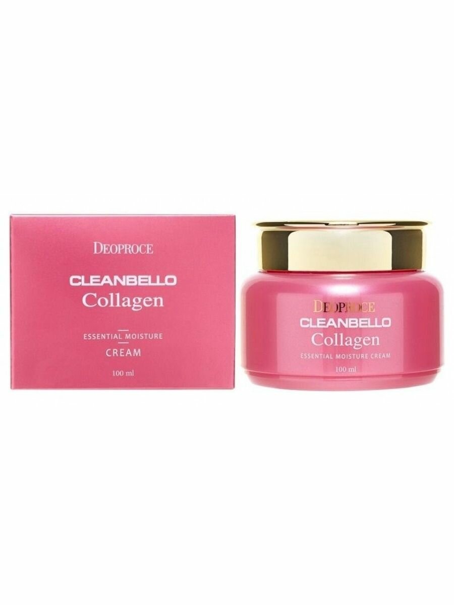 Увлажняющий крем с коллагеном Deoproce Cleanbello Collagen Essential Moisture Cream, 100 мл.