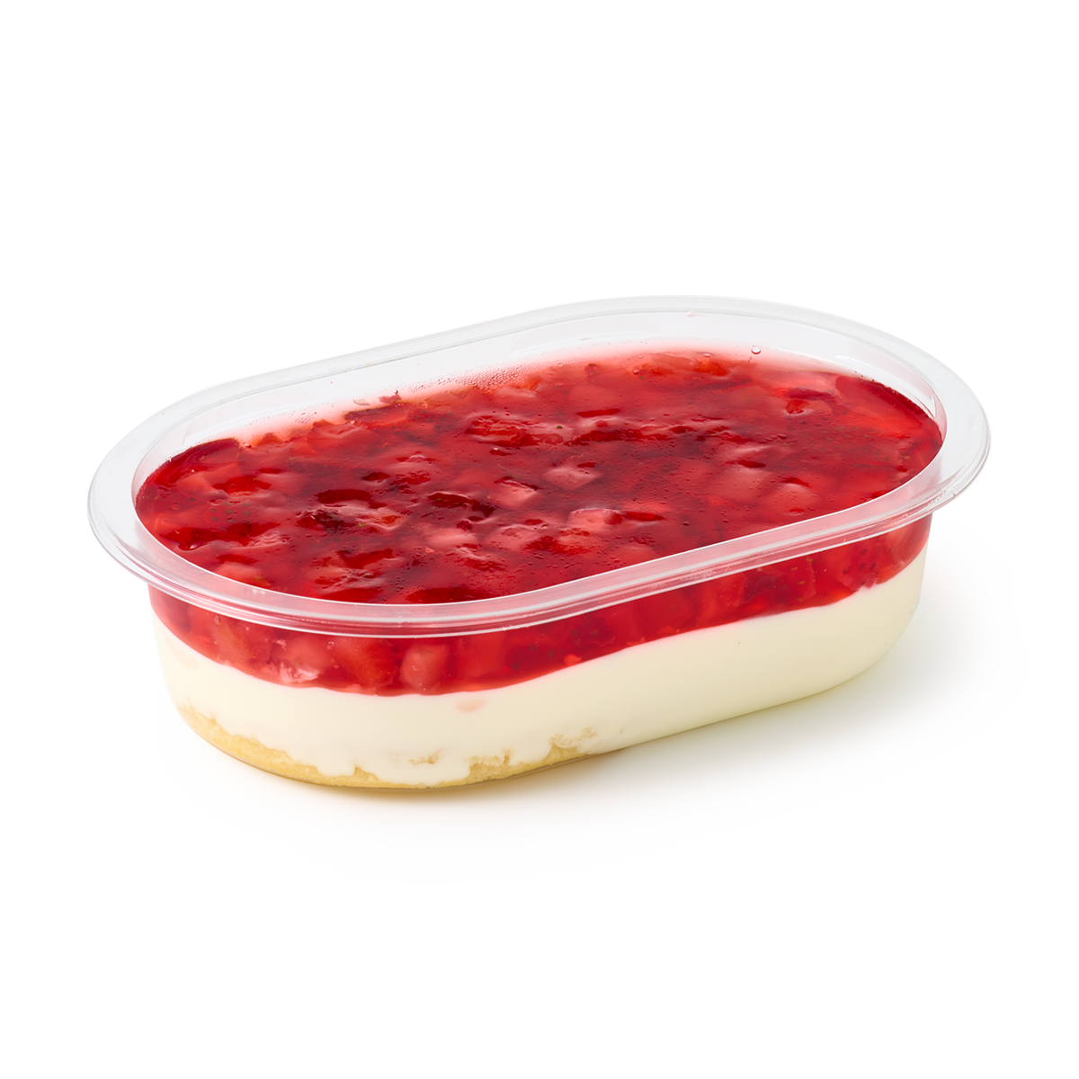 Десерт "Konfetia", с клубникой, в пластиковом стакане, 330 г