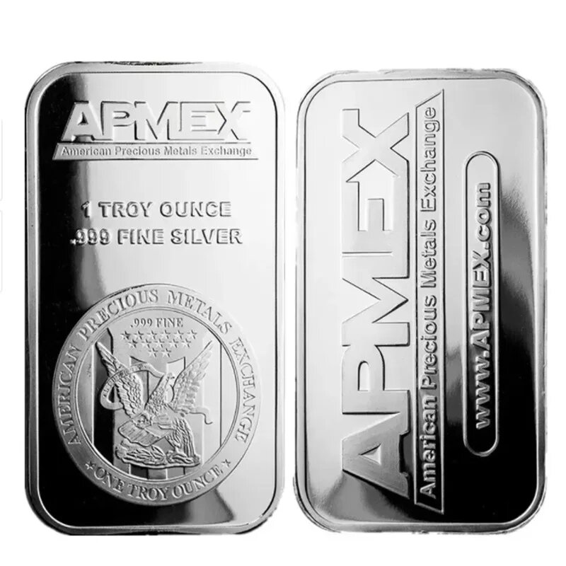 Серебряный слиток APMEX 1 унция 999 пробы x10