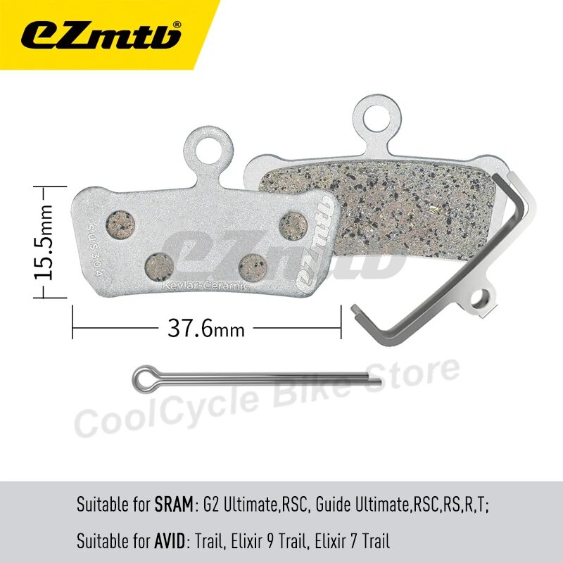 EZMTB Керамические тормозные колодки для SRAM AVID GUIDE CODE for SRAM GUIDE