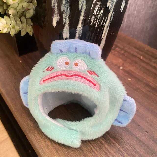 10-15 см чехол на голову куклы, плюшевая одежда, трехглазый мальчик, рыба, куром, Hello Kitty Taiyaki, аксессуары для одежды с мультяшной куклой Sanrio