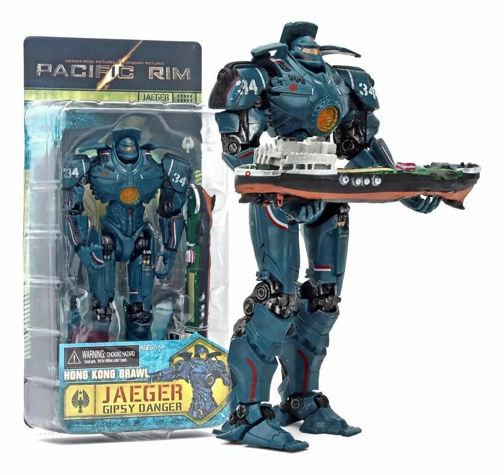 Pacif Jaeger Gipsy Danger Boat Фигурка Модель