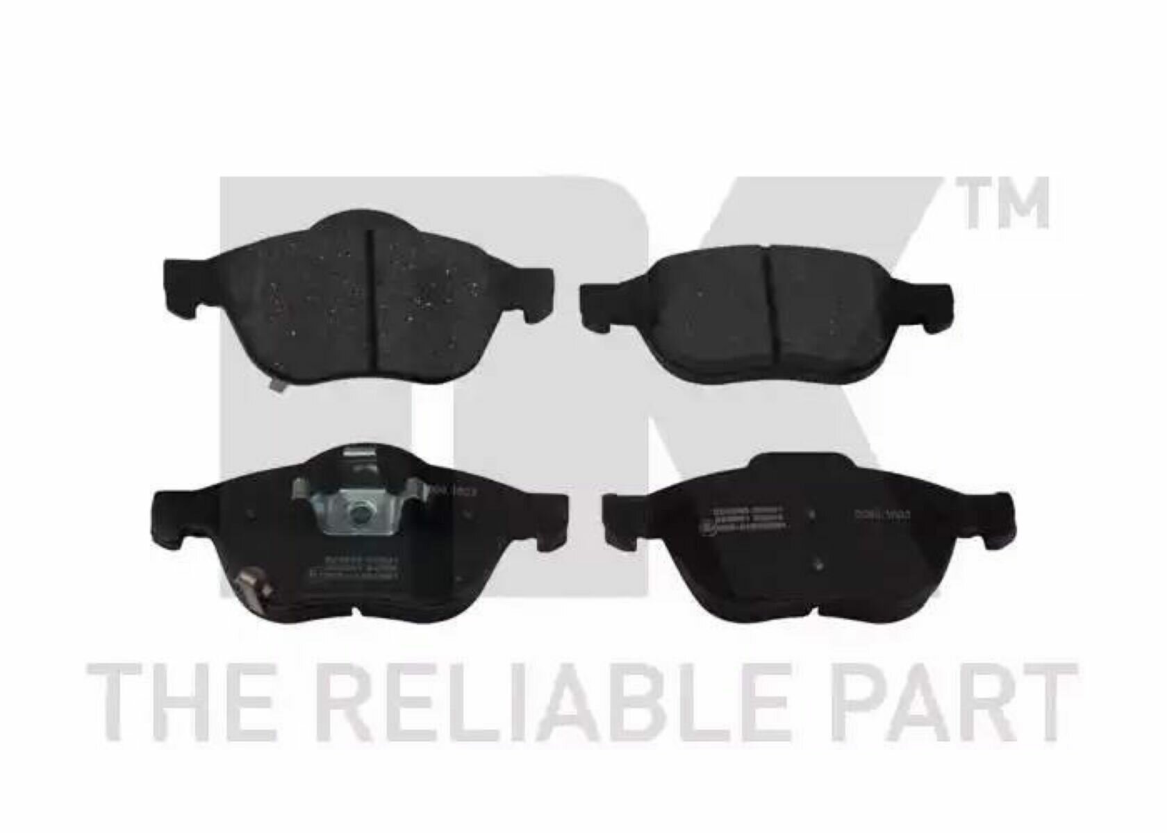 Комплект Тормозных Колодок, Диско(Nk 224566)