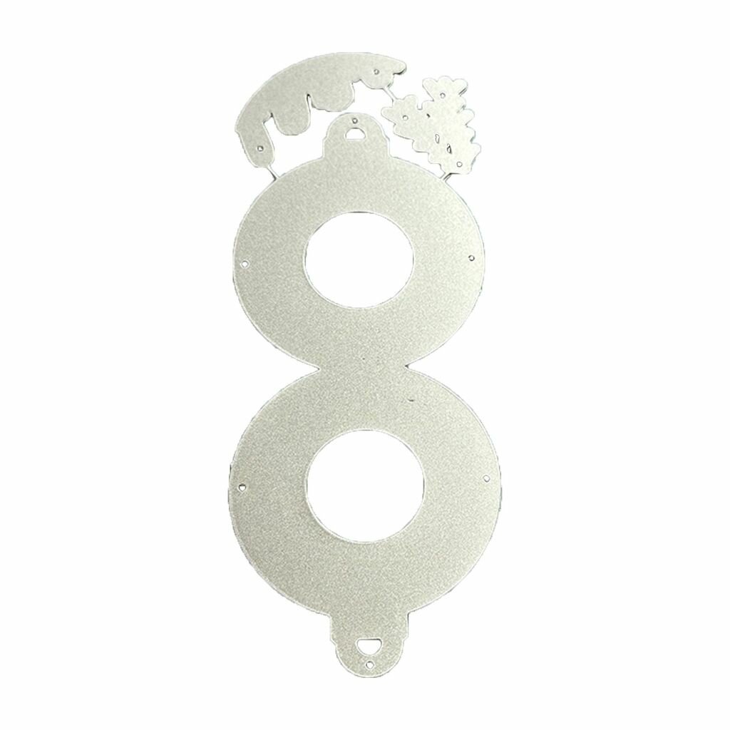 Рождественский бант для вырезания, - MH678