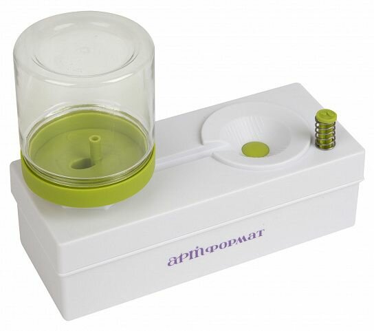 Кистемойка механическая АРТформат для творчества, объём 500 мл, зеленая