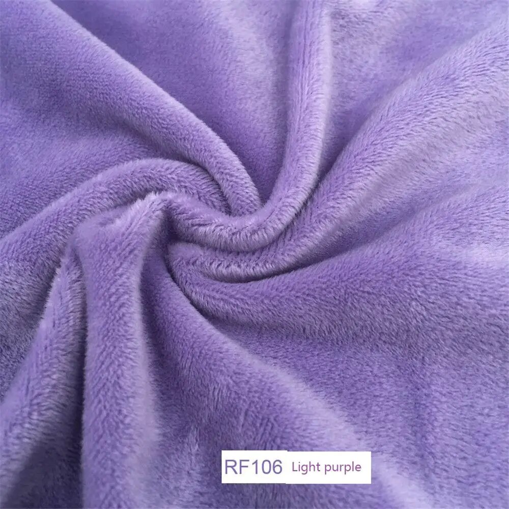 Минки ткань плюш 45x50см Фиолетовый, light purple