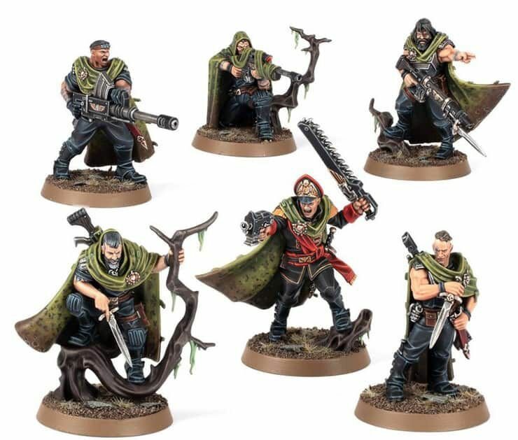 Смола вархаммер 40000 миниатюра Imperial Guard Gaunts Ghosts Warhammer 40000 миниатюры днд Фигурка для настольной игры