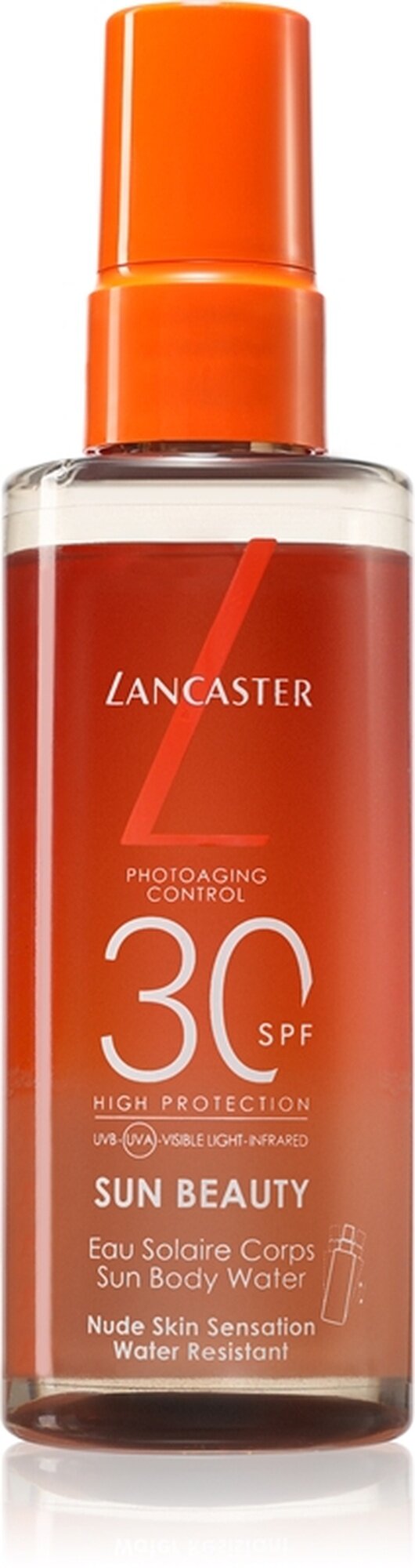 Lancaster Солнцезащитный спрей для тела Sun Beauty Body Water SPF 30 / 100 мл