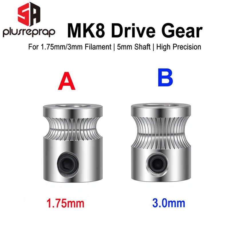 MK8 приводное колесо из нержавеющей стали 5Aplusreprap Type A