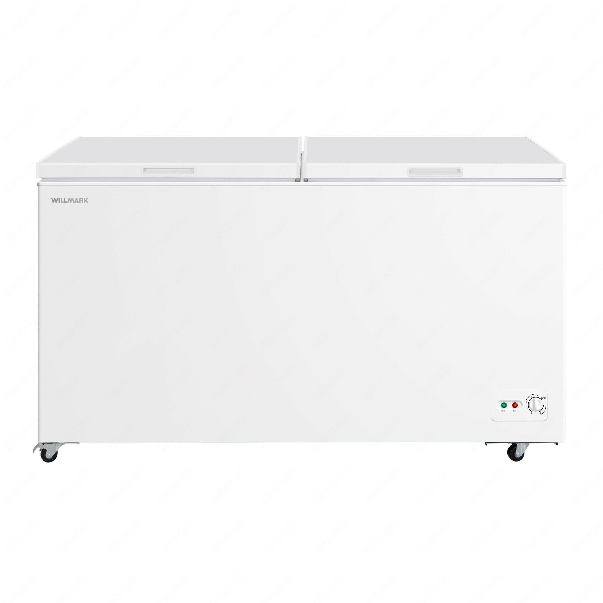 Ларь морозильный WILLMARK CF-670MDD белый, общий объем 550 литров
