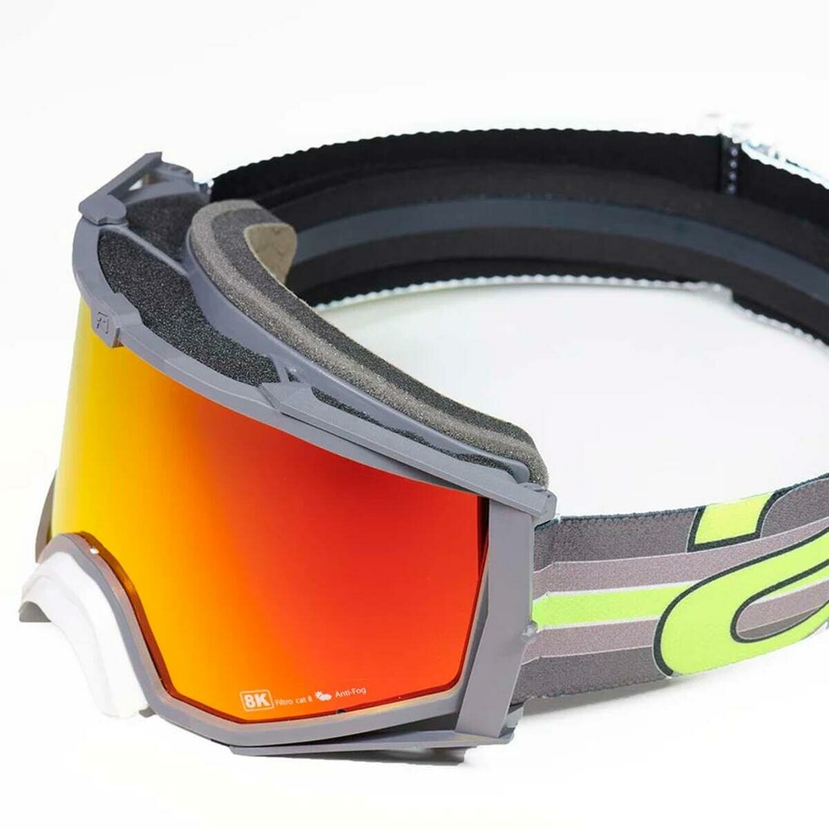 ARIETE Очки 8K TOP FLUO, цвет Серый, затемненные
