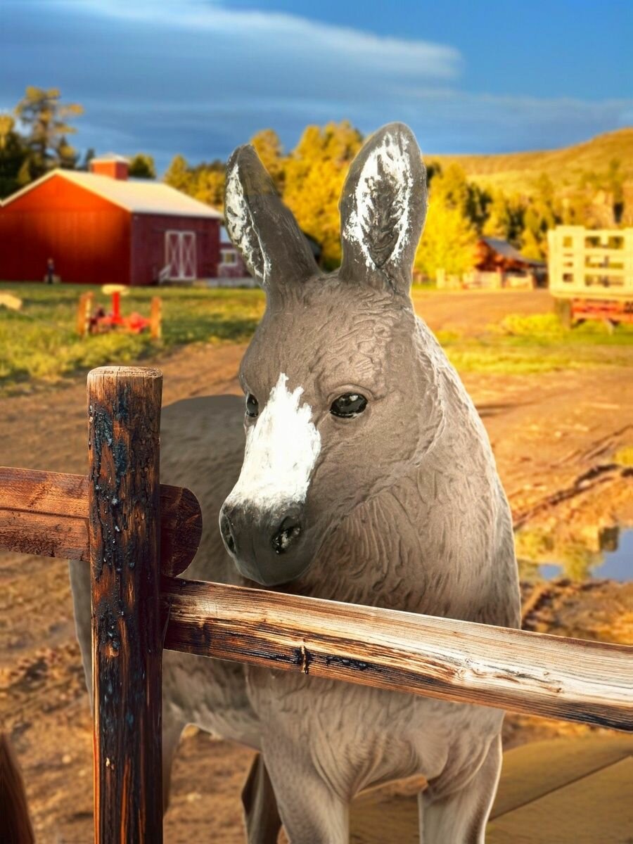 TERRA BY BATTAT Фигурка Осел коллекционная миниатюра реалистичная игрушка для детей от 3 лет