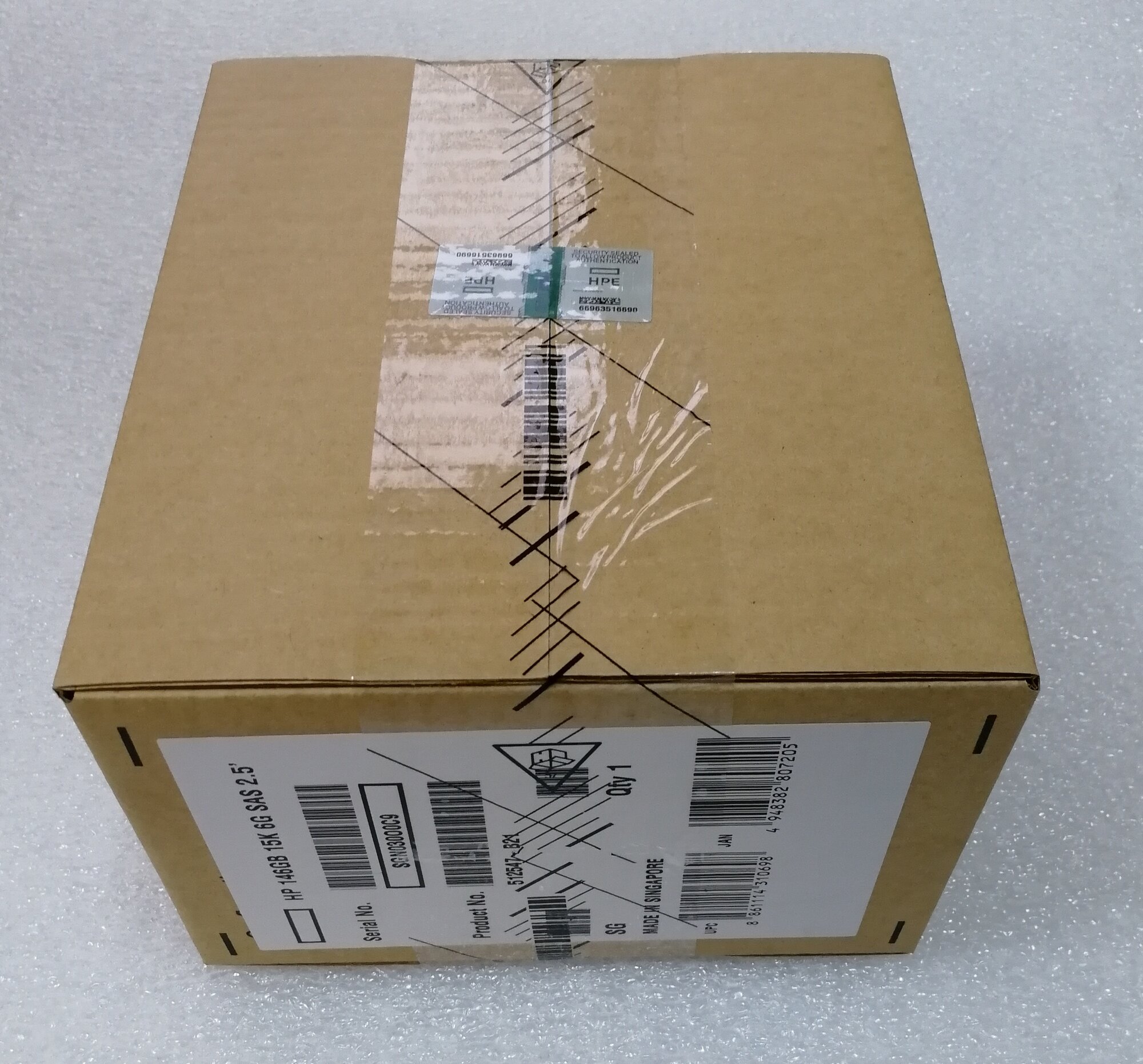 Жесткий диск HP 512547-B21 146 ГБ 6G 15K SAS 2.5' серверный HDD 512544-002, 512744-001, DH0146FAQRE, 518216-002