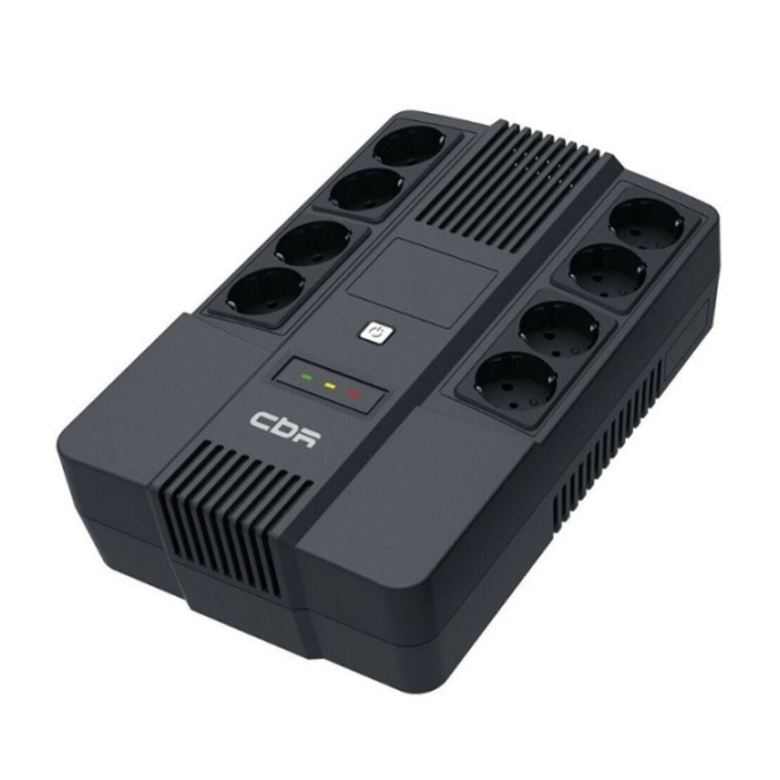 ИБП CBR UPS-OFK-101E-800 (800VA/480W, Schuko CEE 7, 12V/9Ah) черный