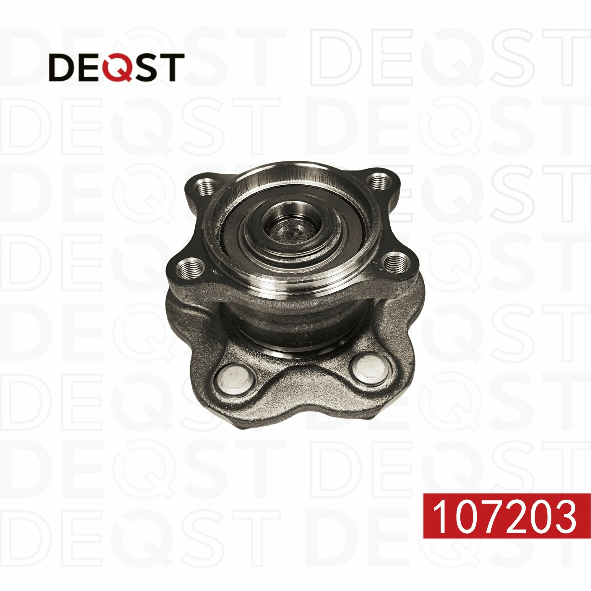 Ступица с подшипником в сборе Deqst 107203 задний Nissan Teana J32, MURANO Z51 (07-