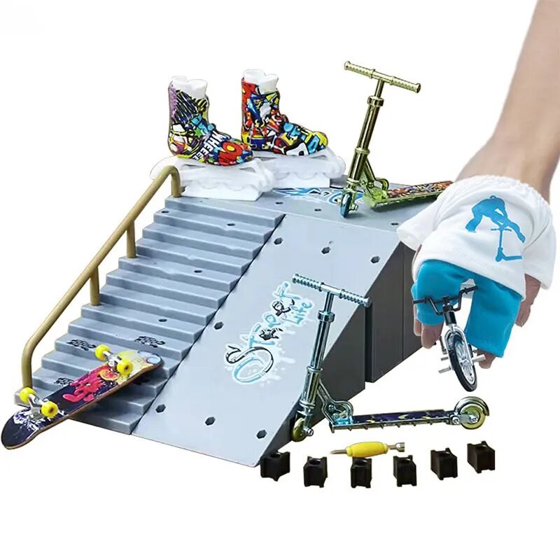 Фингер Самокат Борд, комбинированный Пакет Для Выделенных Площадок