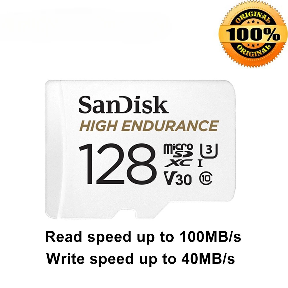 SanDisk 128GB High Endurance microSDXC V30 карта памяти