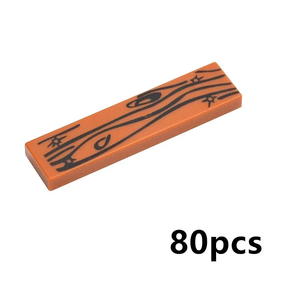 Лего кирпич 2x6, Smooth-B, 80шт