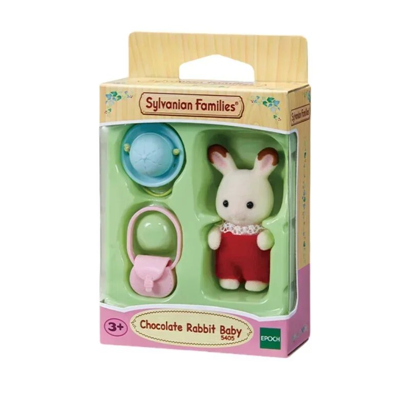 Sylvanian Families, Chocolate Rabbit Baby, Цвет: E