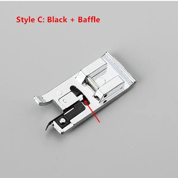 Прижимная лапка для оверлока Janome Black Baflle