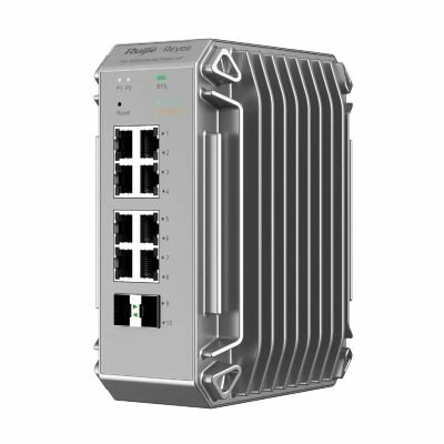 Ruijie RG-NIS3100-8GT2SFP-HP Коммутатор PoE , L2 управляемый, индустриальный