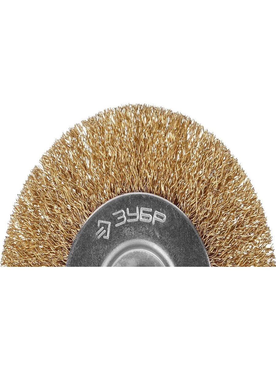 100 мм, витая стальная латунированная проволока 0.3 мм, щет