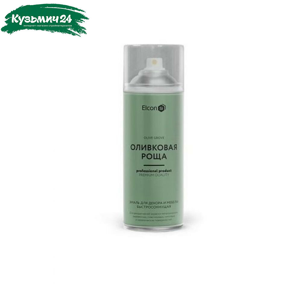 Эмаль для декора и мебели б/сохн. Elcon оливковая роща аэрозоль 520 мл, 1 шт.