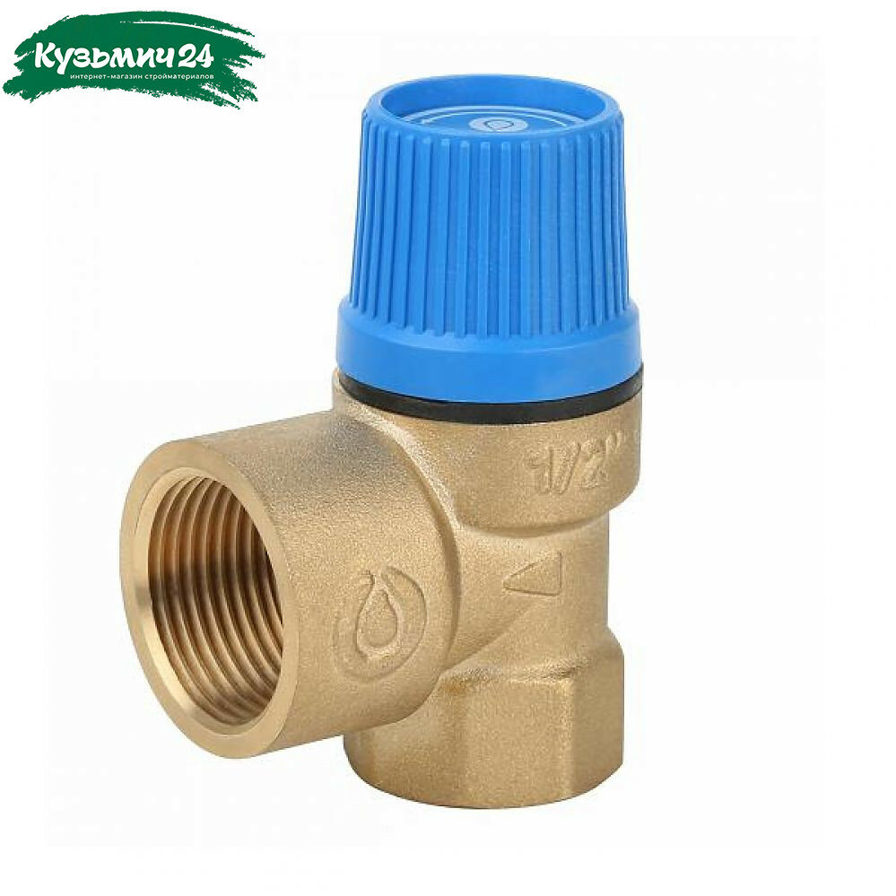 Клапан предохранительный ВР-ВР Gappo G1456.2 1/2"x3/4"x8 бар