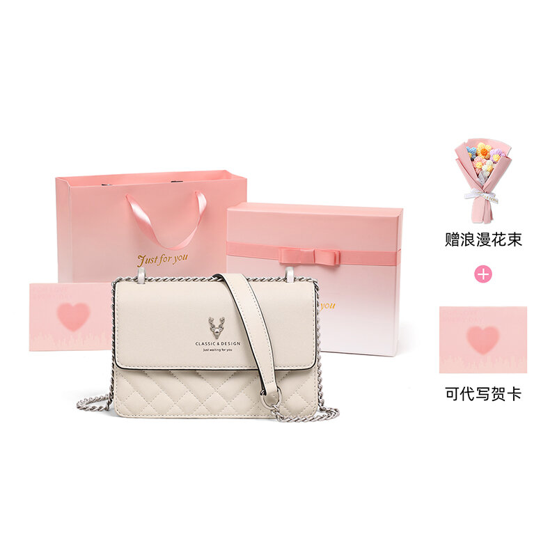 Сумка VINEY Кожаная маленькая квадратная сумка