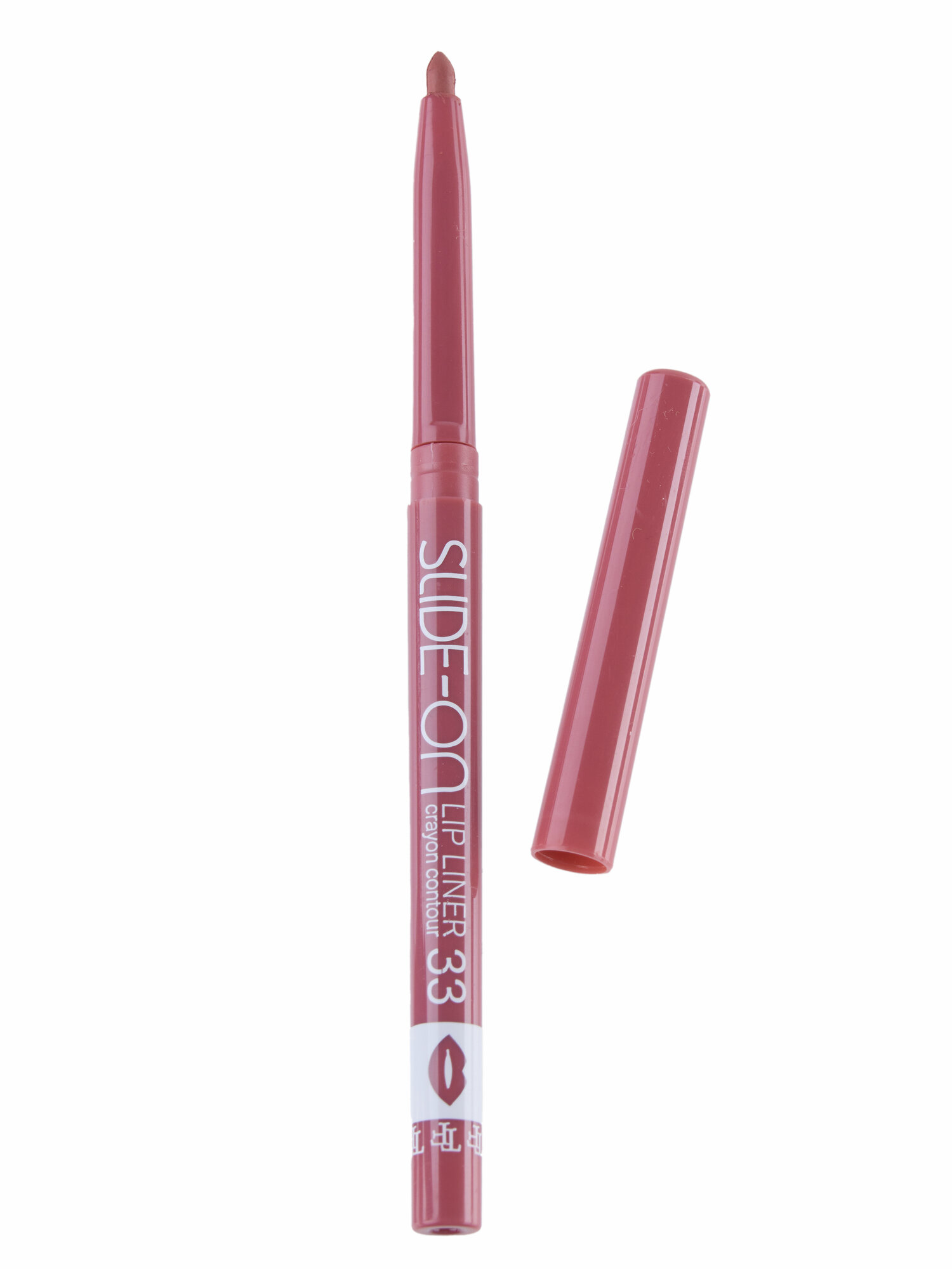 Карандаш для губ автоматический TF cosmetics Slide-on Lip Liner, тон 33 lilac pink / сиренево-розовый