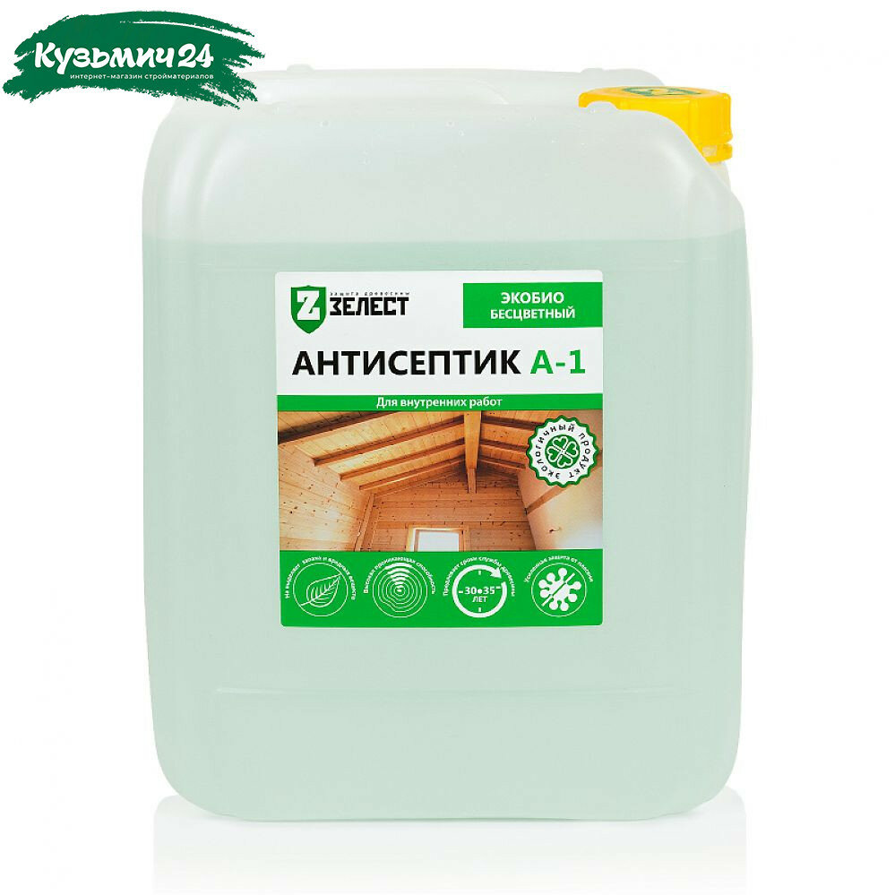 Антисептик зелест ЭкоБио для дерева, 5 кг