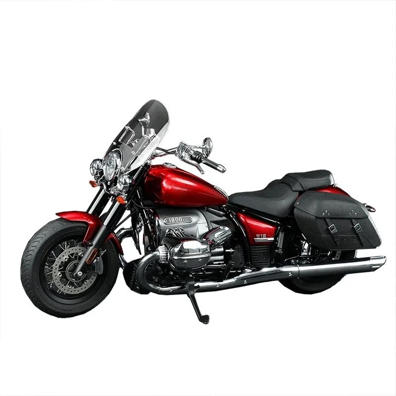 Модель мотоцикла MENG MT-006T R 18 красного цвета 1/9