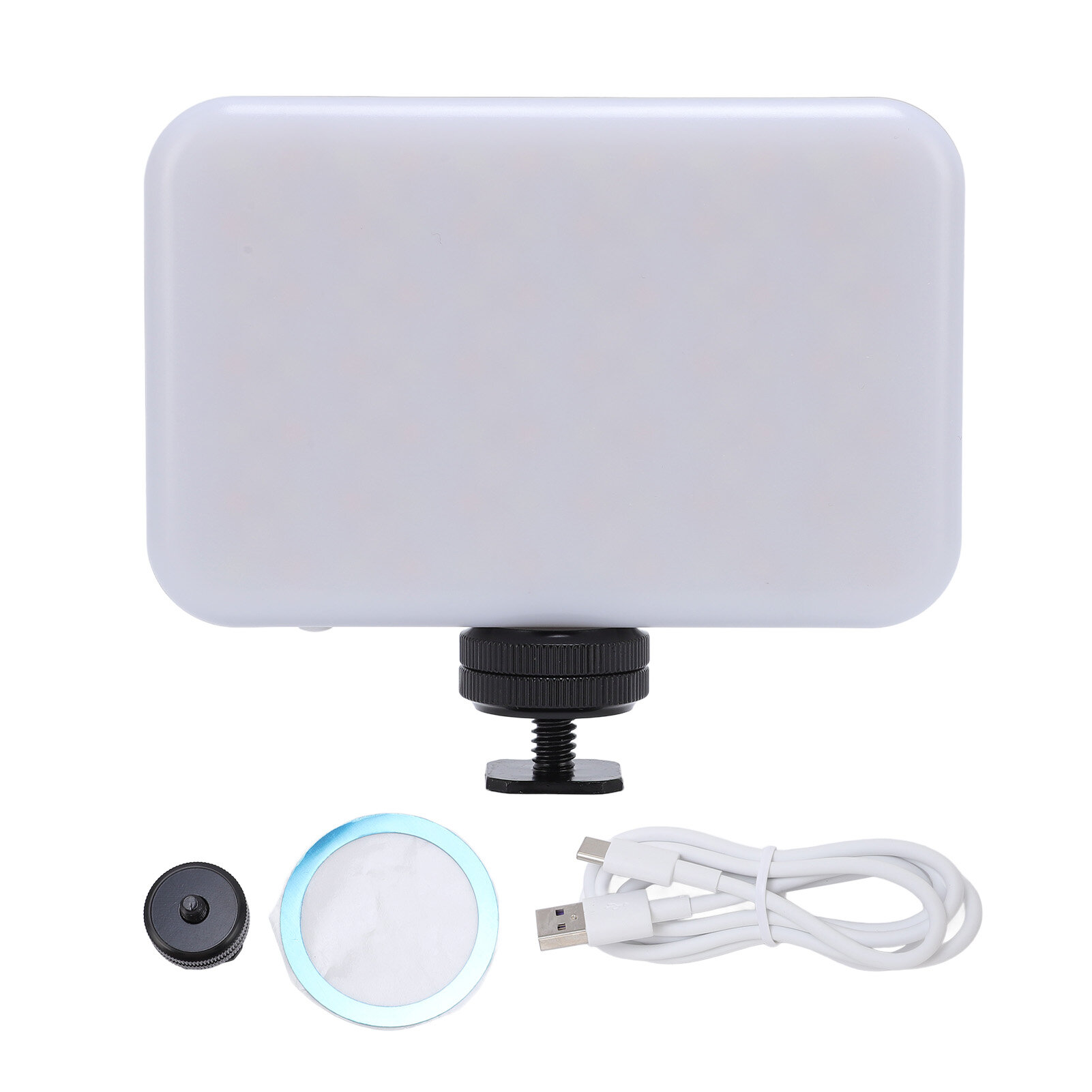 RGB Video Light от 2500 до 9000K 26 Специальные эффекты Портативная магнитная двухсторонняя светодиодная камера световой камеры для живой потоковой фотографии