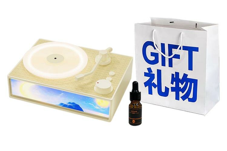 Колонка-будильник D.K. CREATIVE WORKSHOP DKX19, кремово-желтая