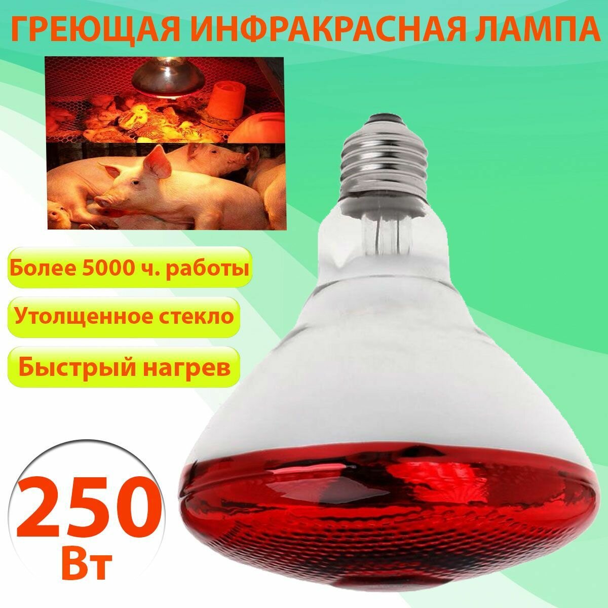 Лампа инфракрасная