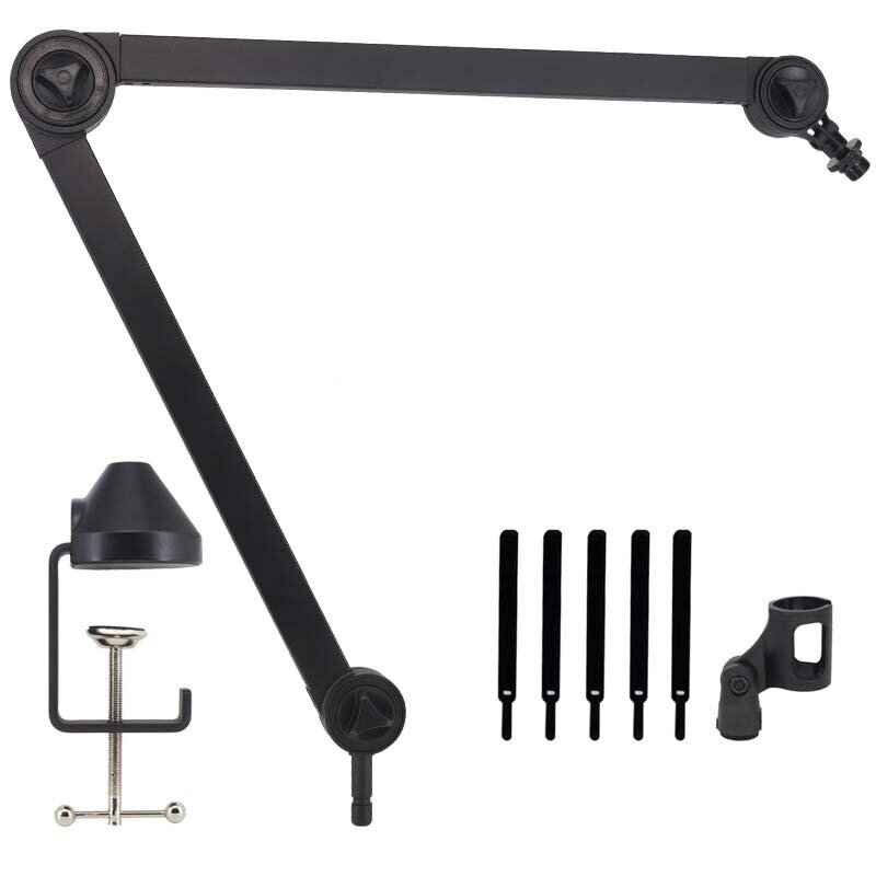 Высококачественный большой несущий без пружины микрофон для записи рабочего стола Встроенный пружинный прямой эфир