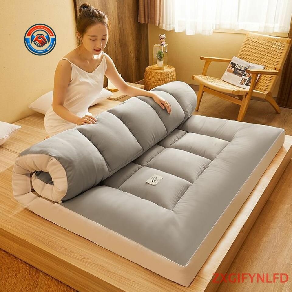 Антибактериальный матрас футон из синьцзянского хлопка, складной коврик-татами 5 см для сна и отдыха, универсальный летний и зимний футон для дома, гостей, йоги и палатки