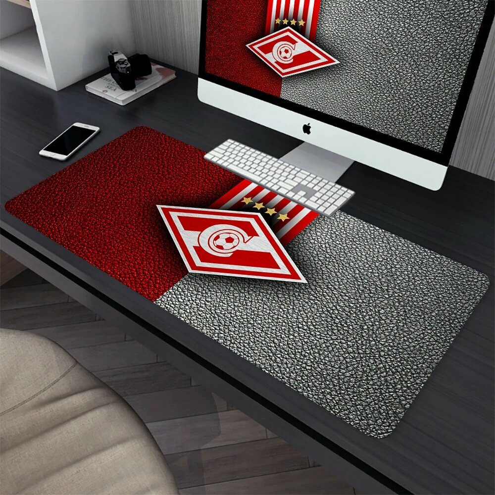 Большой игровой коврик для мыши Spartak, компьютерный коврик для мыши, коврик для мыши для ноутбука, офисный коврик для мыши XXL, силиконовый коврик для клавиатуры, настольный коврик, A15, LockEdge800x300x5mm