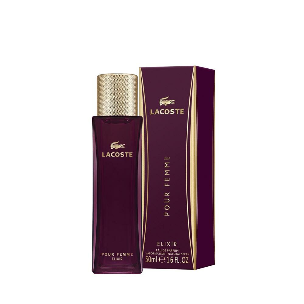 Lacoste Pour Femme Elixir парфюмерная вода 50 мл, аромат для женщин