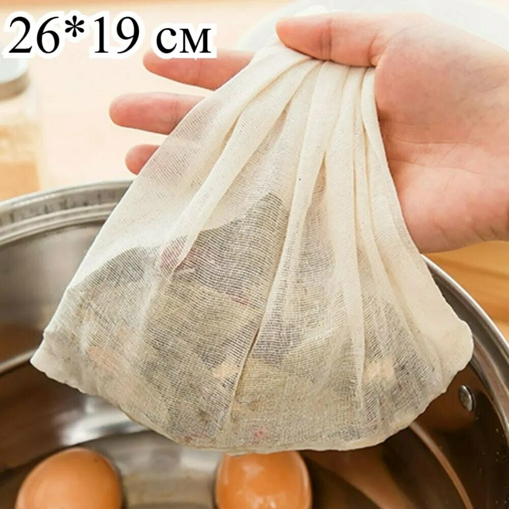 Пакет, мешок для приготовления, 0.26м х 19 см, 1 шт