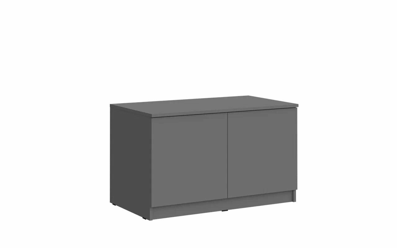 Антресоль-тумба Челси универсальная (Графит) 902х540х514 МИФ