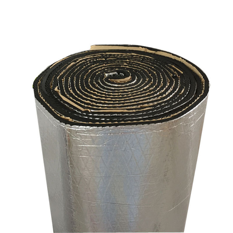 Наклейка для внутренней отделки, шумоизоляция 5 мм, хлопок/алюминиевая фольга