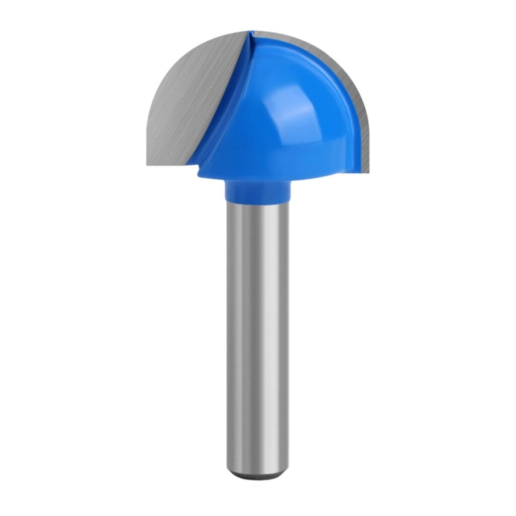 Долото из стабильного Тугоплавкого металла Из Стального Сплава Длиной 1/4 дюйма Длиной 6 Флажолетов С Круглым Дном И Противоосколочным Крошащимся Покрытием Для Деревообработки И Скульптурных Работ