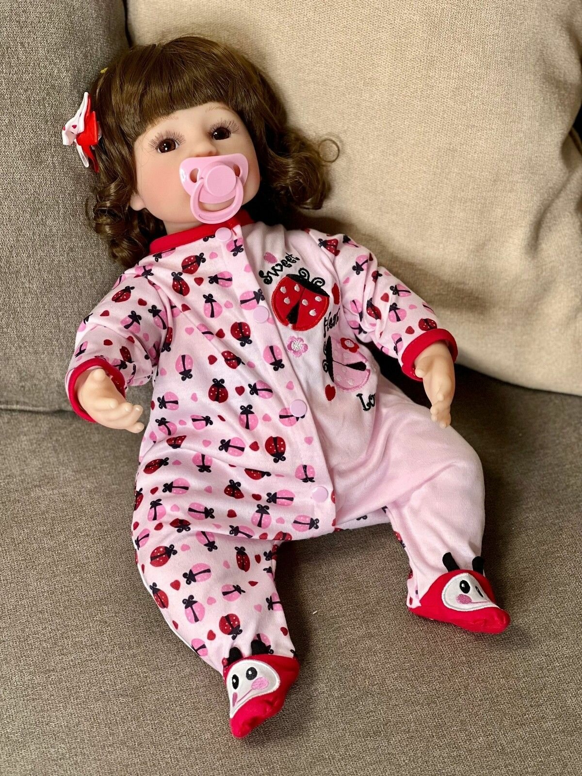 Кукла Реборн мягконабивная 48 см