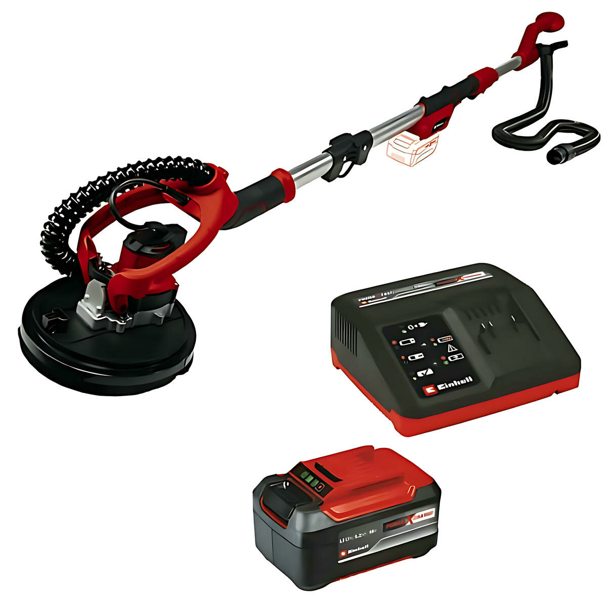 Шлифмашина для стен и потолков аккумуляторная Einhell PXC TE-DW 18/225 Li 4259990SET