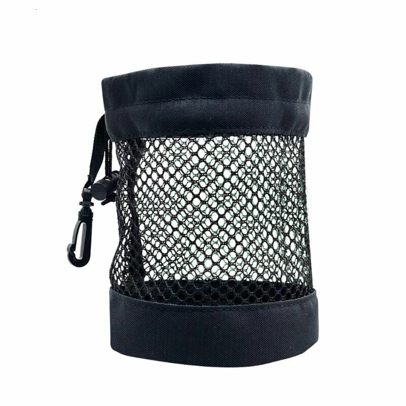 Сетчатая сумка для мячей для гольфа из нейлона, Черный М
