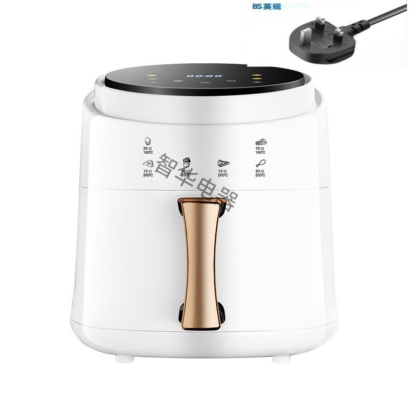 8L Визуальная фритюрница для дома, большая емкость, машина для картофеля фри, умная многофункциональная электрическая фритюрница Airfrye