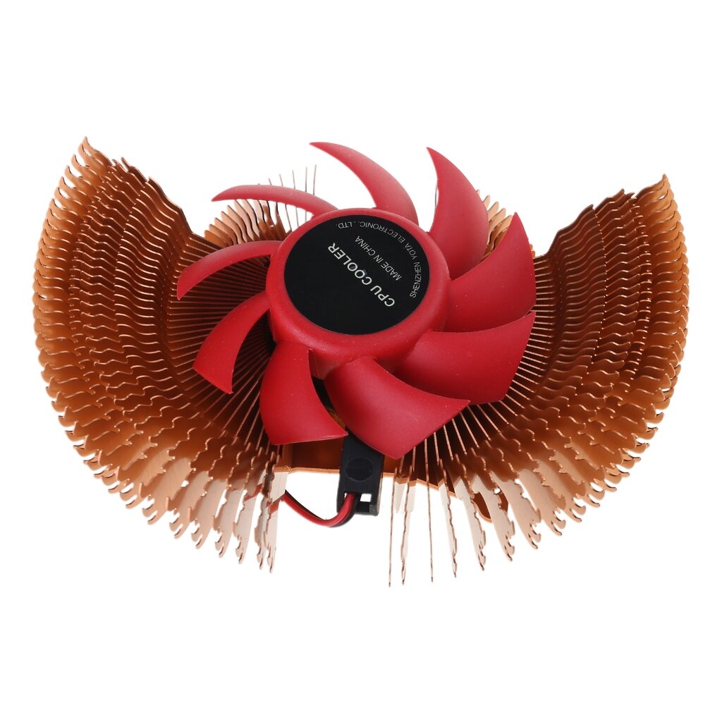 VGA ПК Кулер Видеокарты Компьютера Охлаждающий Вентилятор Радиаторы Для NVIDIA ATI Geforce